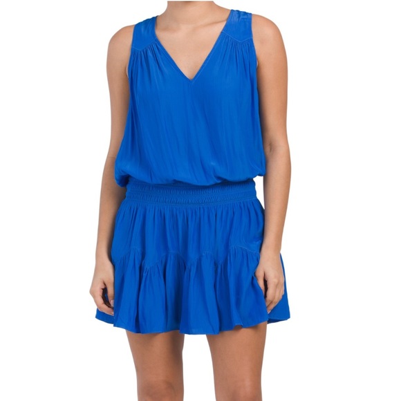 Ramy Brook | Dresses | New Ramy Brook Perry Mini Dress Cobalt Blue ...